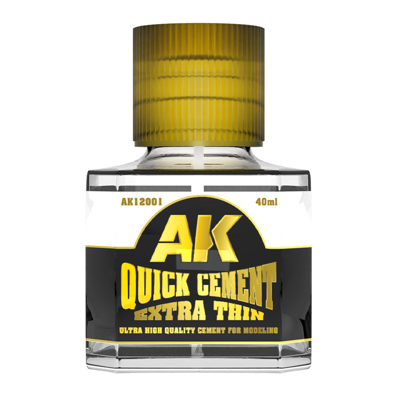 Ak Quick Cement Extra Thin Pegamento Secado Rapido Ak12001 40ml – VonKraken