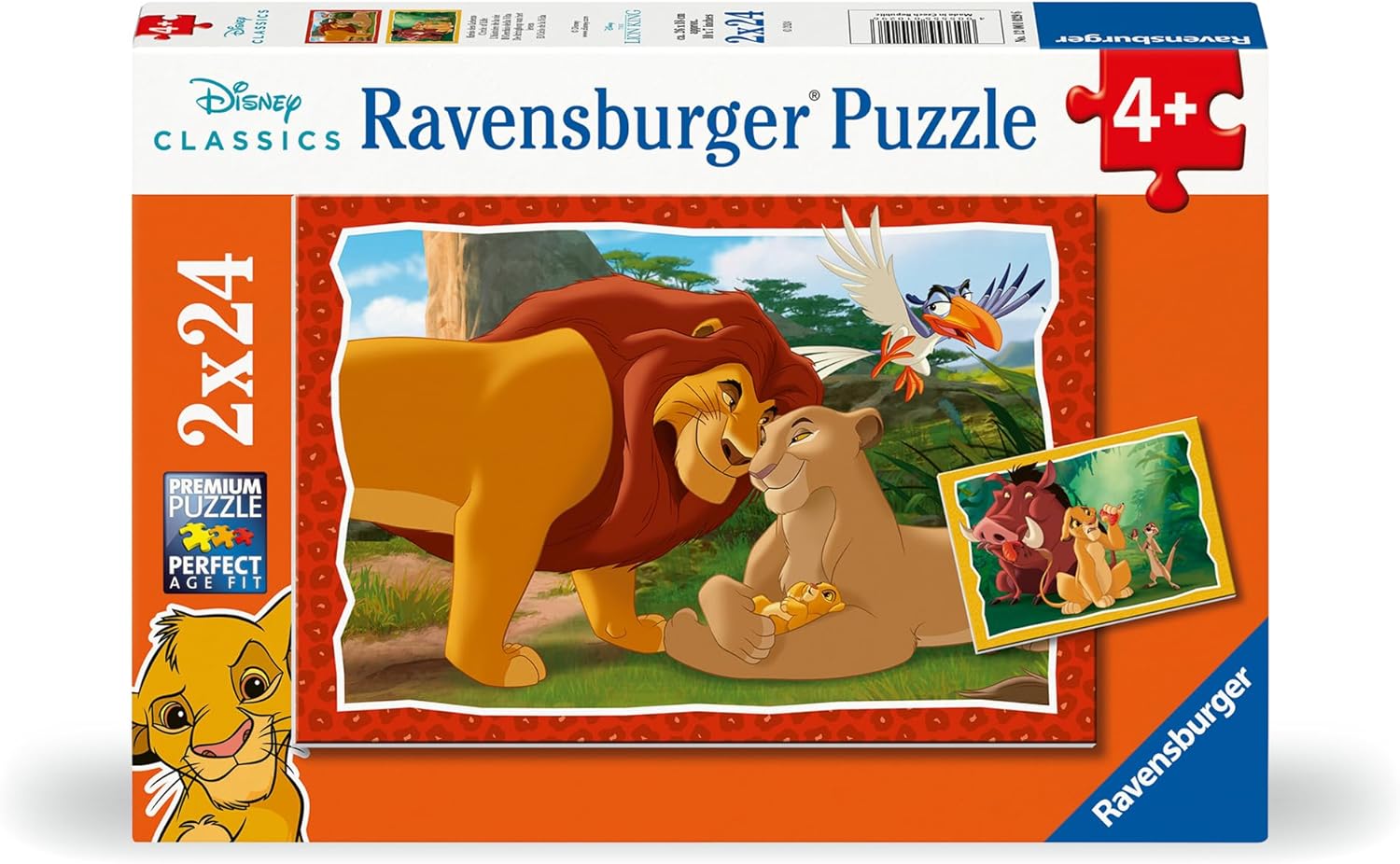 Ravensburger 2 Rompecabezas Disney El Rey Leon 24 Pzas – VonKraken